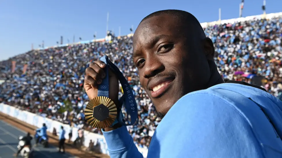 From Streets to Stardom: How Olympic Champion Tebogo Transformed His ...